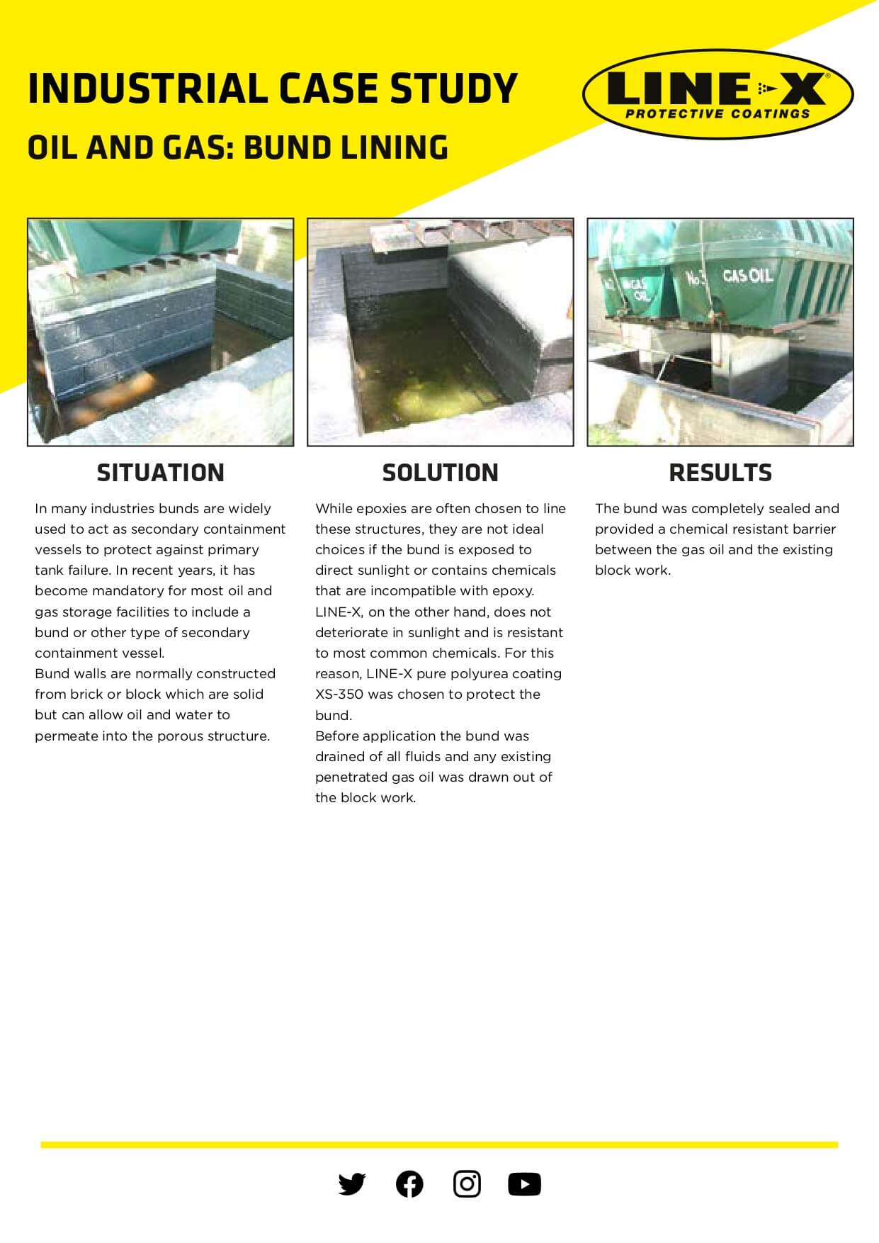 Oil And Gas Bund Lining - Japan Homeland Security Corporation