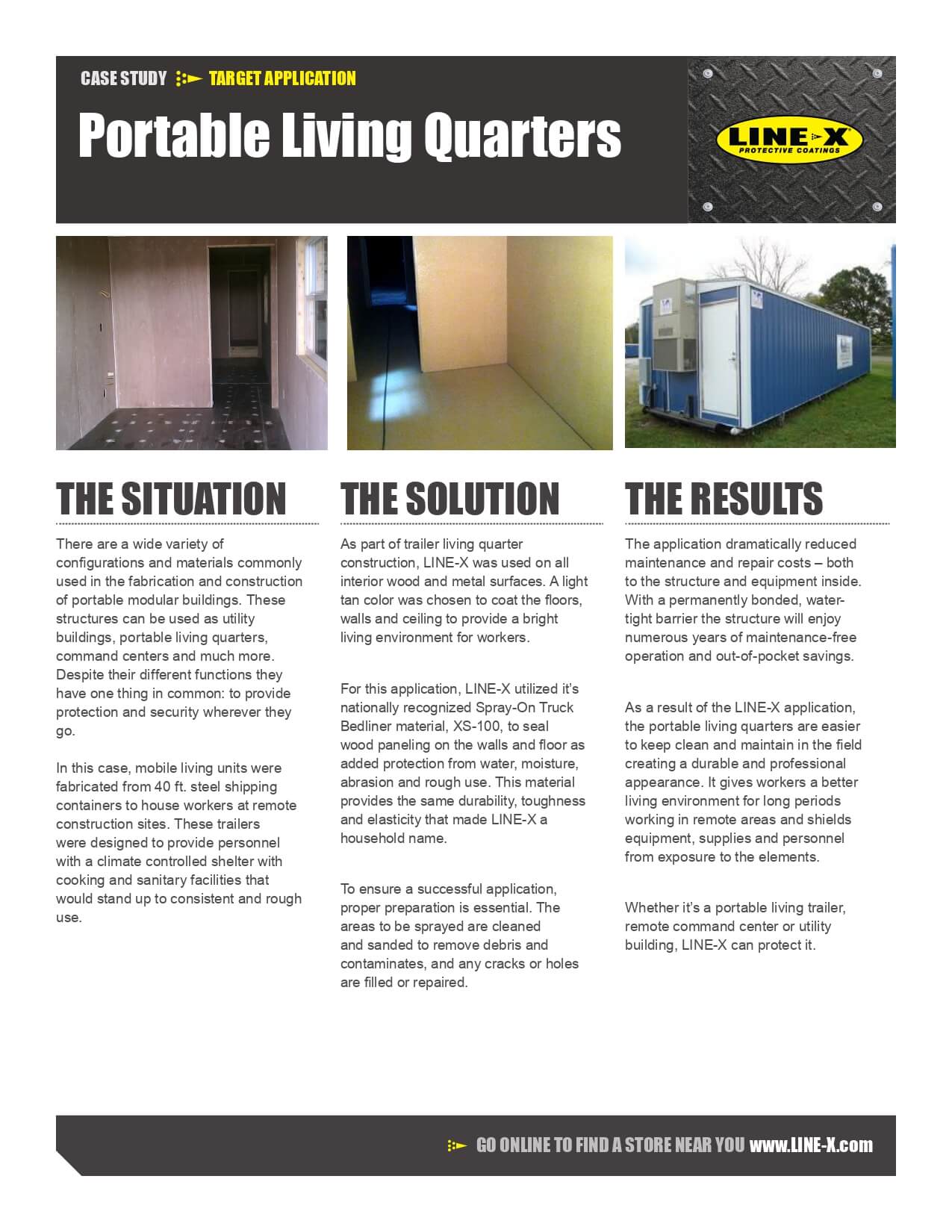 Portable Living Quarters - Japan Homeland Security Corporation