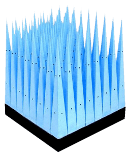 High power handling microporous pyramid absorbers - Japan Homeland ...
